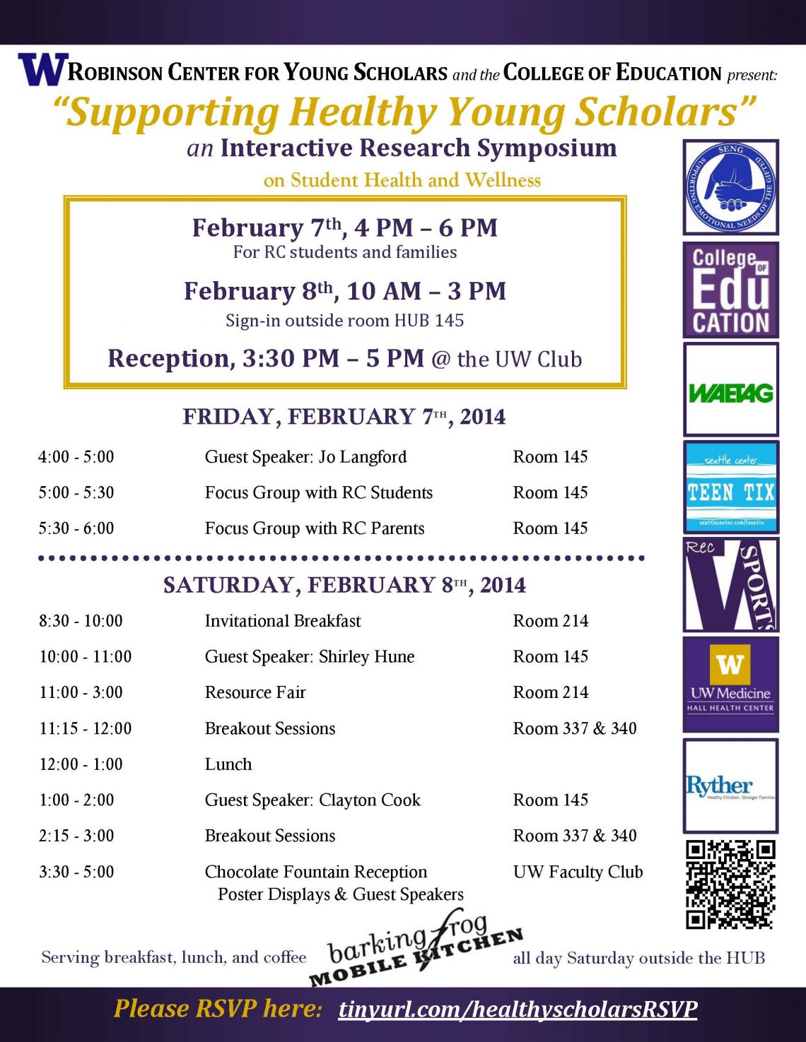 "Supporting Healthy Young Scholars" An Interactive Research Symposium ...